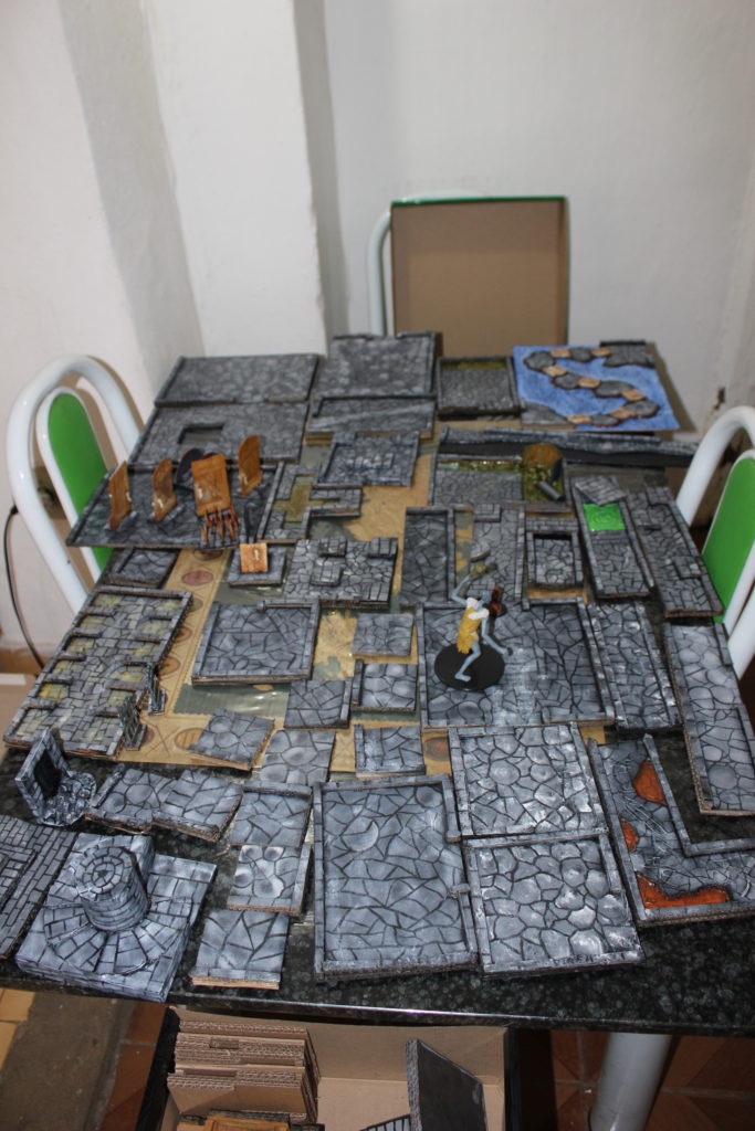 Tiles modulares para jogo de RPG (especialmente D&D) - Forja de Mundos